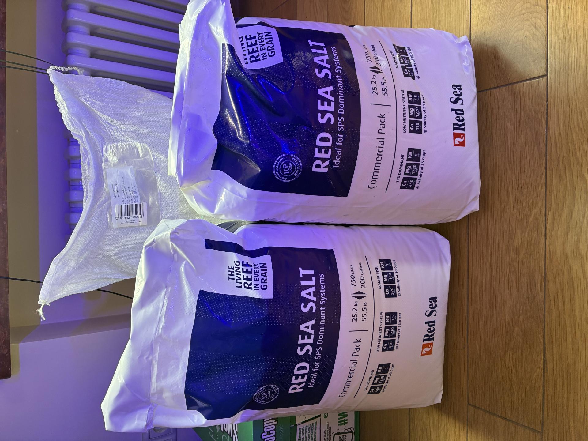 Соль "Red Sea" - БАРАХОЛКА - Морской аквариум. Форумы ReefCentral.ru